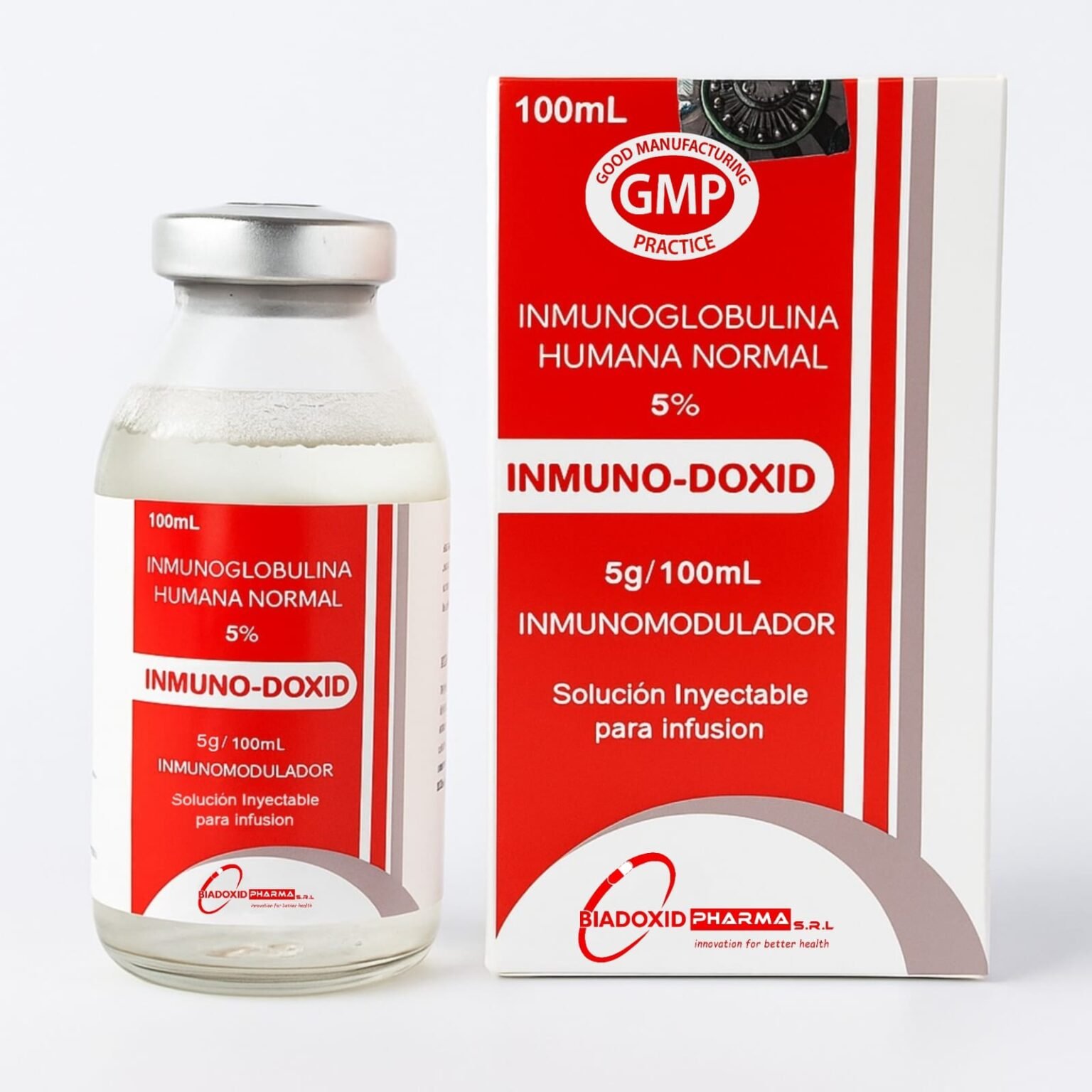 Inmunoglobulina Humana Normal 5% - BiadoxidPharmaSRL